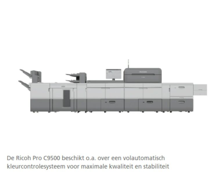 Nieuwe Ricoh Pro C9500 - Ricoh Document Center Zuid